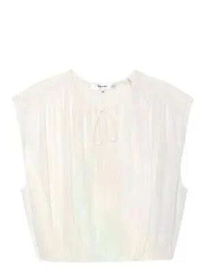 FRAME The Wave Tie-fastening Top - Neutrals