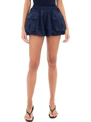 LE BOP Nolan Bubble Shorts - Maritime Blue