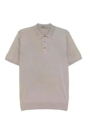 Corneliani Short-sleeve Knitted Sweater - Neutrals