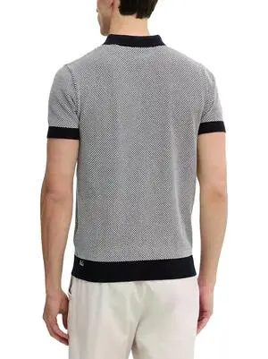 Guess Logo-patch Polo Shirt - Black