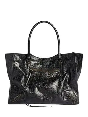 Balenciaga Balenciaga Le City Leather Satchel Bag Blue