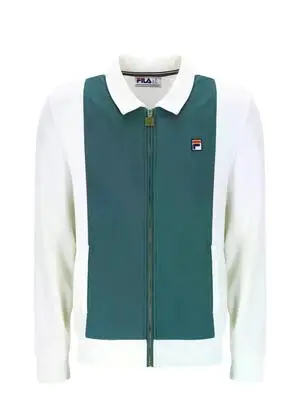 FILA Tommaso Logo Patch Jacket - White