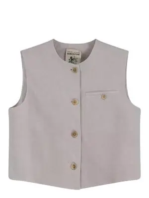 SEMICOUTURE Jenelle Waistcoat - Grey