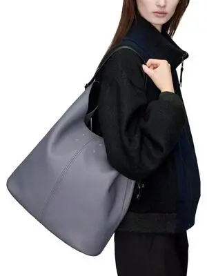 MAISON MARGIELA Leather Shoulder Bag - Blue
