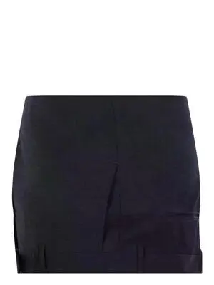 HODAKOVA Belt-loop Detail Mini Skirt - Black