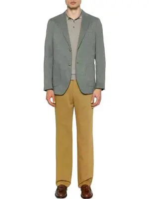 Corneliani Short-sleeve Knitted Sweater - Neutrals