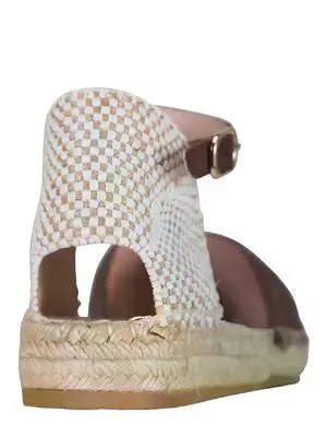 Ron White Yulia Woven Espadrilles - Brown