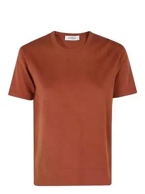 GRAN SASSO Fine-knit Short-sleeve T-shirt - Brown