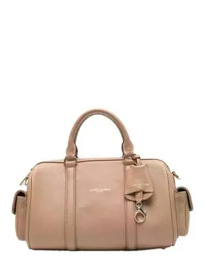 LANCASTER Milano Ana Grained Leather Tote Bag - Neutrals
