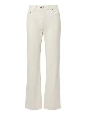 THE ROW Fargo Straight Jeans - White