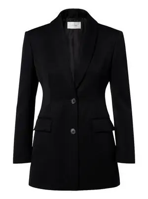THE ROW Bettina Wool Blazer - Black