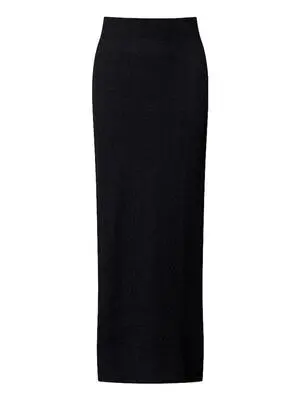 THE ROW Oboe Silk Maxi Skirt - Black