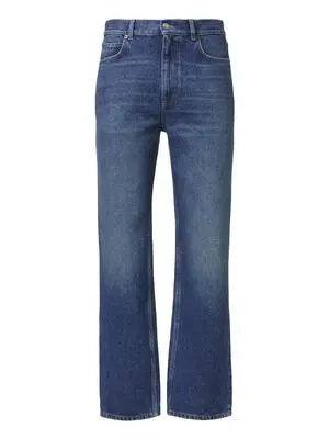 THE ROW Vanya Faded Wide-leg Jeans - Blue