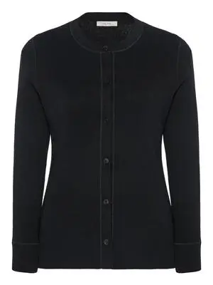 THE ROW Okino Cardigan - Black