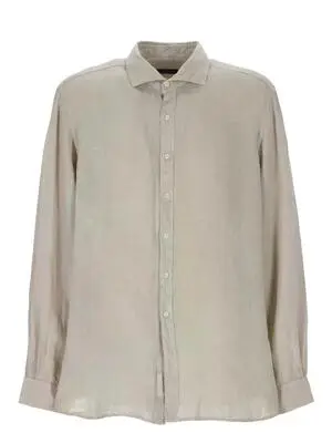 FAY Long-sleeve Spread-collar Shirt