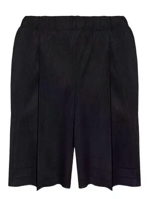 Issey Miyake Pleated Shorts - Black