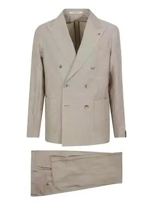 Tagliatore Double-breasted Suit - Neutrals