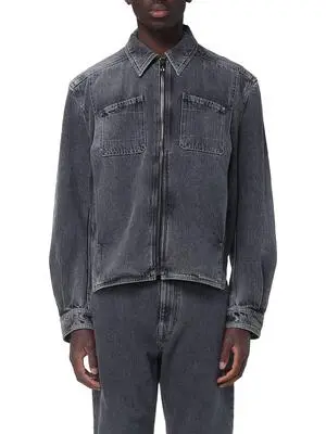 FERRARI Denim Shirt Jacket - Grey