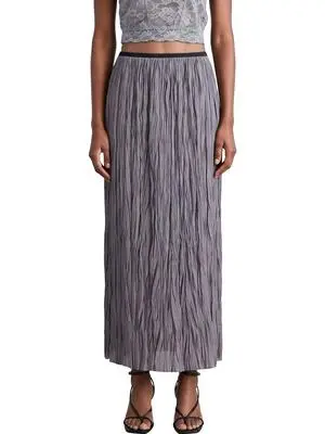 ROBERTO COLLINA Maxi Skirt - Grey