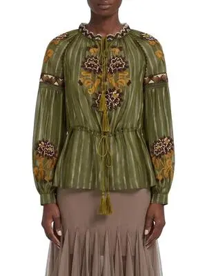 VALENTINO Valentino Embroidered Blouse
