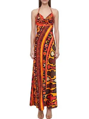 EMILIO PUCCI Pucci Printed Maxi Dress