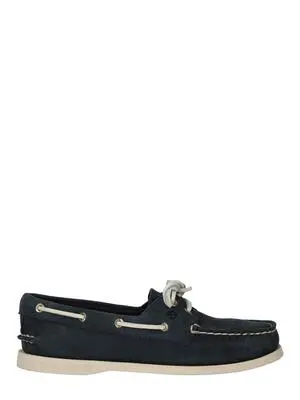 Sperry Navy Leather Loafer - Blue