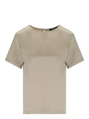 Max Mara Satin Blouse - Beige