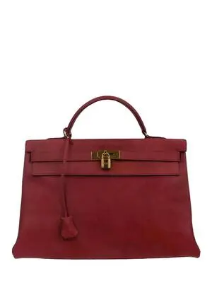 Hermès Kelly Sellier Bag - Red