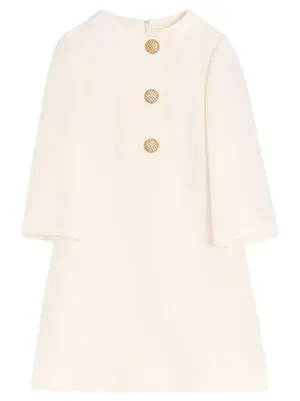 Valentino Garavani Crepe Couture Short Dress - Ivory