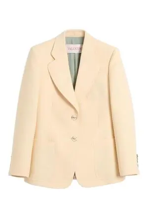 Valentino Garavani Crepe Couture Blazer - Birch