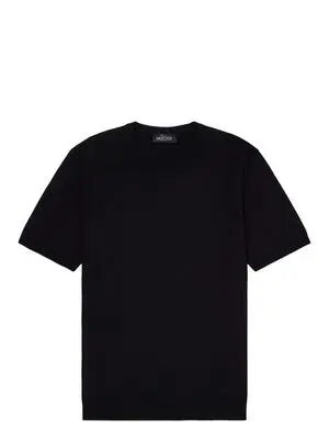 J. MUESER J. Mueser - Knitted Linen And Cotton-Blend T-Shirt - Men - Black - M