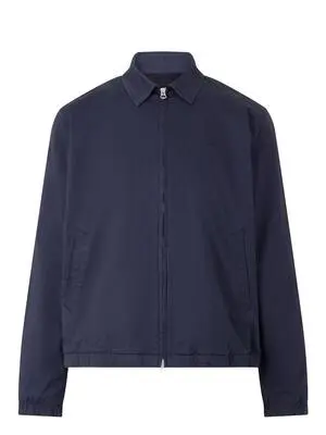 Rag & Bone Cotton-blend Twill Harrington Jacket - Navy