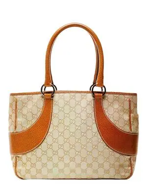 Gucci Gg Canvas Tote Bag - Neutrals