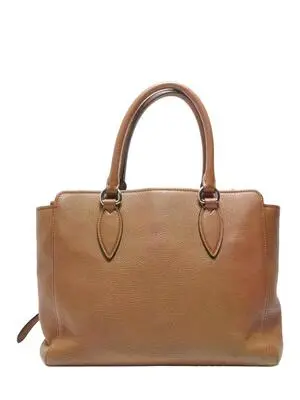 PRADA Prada Vitello Logo Plate Bag