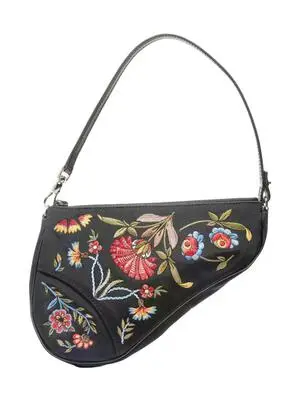 Dior 2002 Saddle Bag - Black