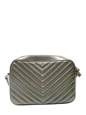 Saint Laurent Lou Shoulder Bag - Grey