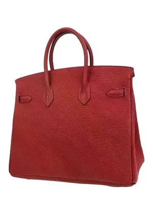 Hermès 2005 25 Birkin Tote Bag - Red