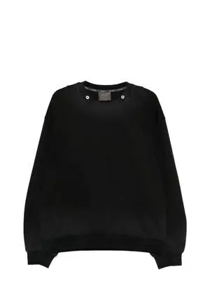 TEAM WANG DESIGN Reset Crew Neck Sweatshirt - Black