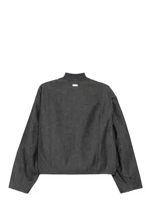 TEAM WANG DESIGN Ash Gray Panelled Reset Jacket - Grey