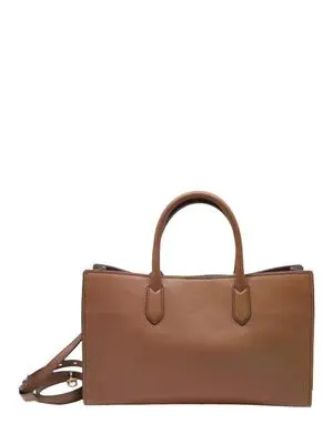 Michael Kors Scarlett Leather Tote Bag - Brown
