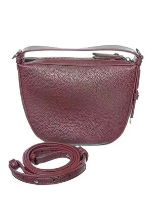 Armani Exchange Pebbled-texture Shoulder Bag - Red
