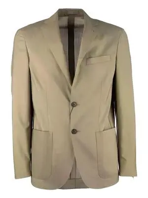 Corneliani Single-breasted Blazer - Neutrals