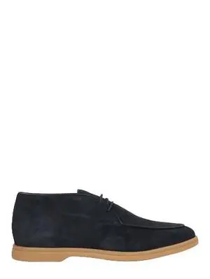 Eleventy Suede Ankle Boots - Blue