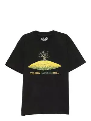 MELT Graphic-print T-shirt Black