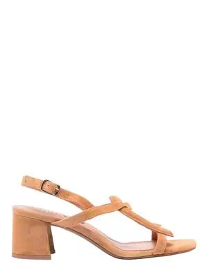 BIBI LOU Suede Finish Slingback Sandals - Neutrals
