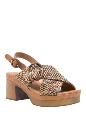 CARMELA Woven Sandals - Neutrals