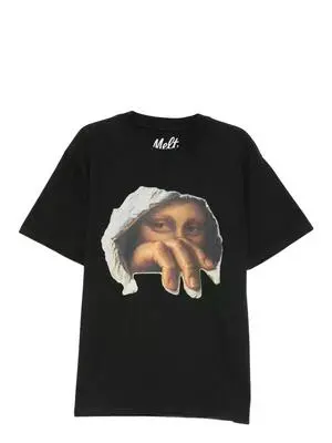 MELT Graphic-print T-shirt Black