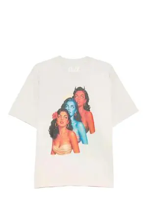 MELT Graphic-print T-shirt - Neutrals