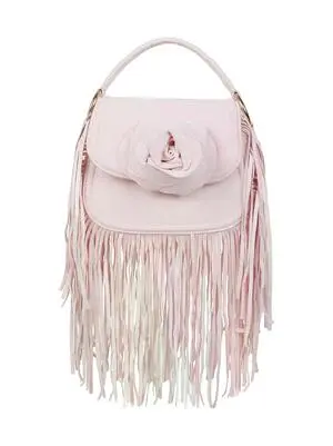 GEDEBE Alice Floral Appliqué Tote Bag - Pink