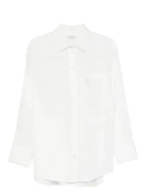 Marc O'polo Striped Chest-pocket Shirt - White